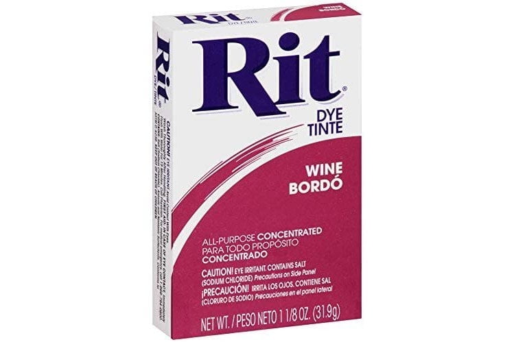 Rit, All Purpose Powder Dye, Wine, 1-1/8 oz for Fabric, Wood - Walmart.com