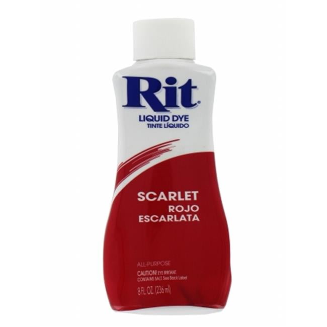 Rit Dye 8 Oz Scarlet Liquid Dye - Pack of 3 - Walmart.com