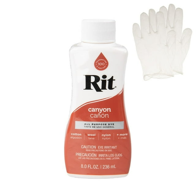 Rit Dye – Liquid Fabric Dye for Crafting, Clothing, and Décor – 8 oz ...