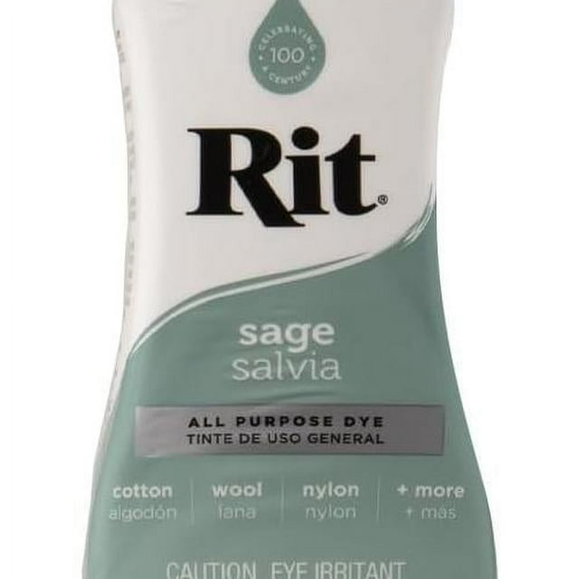 Rit Dye Liquid – Wide Selection of Colors – 8 Oz. (Sage) - Walmart.com