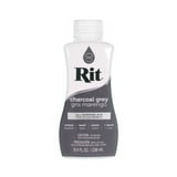 Rit Dye Liquid – Wide Selection of Colors – 8 Oz. (Charcoal Grey ...