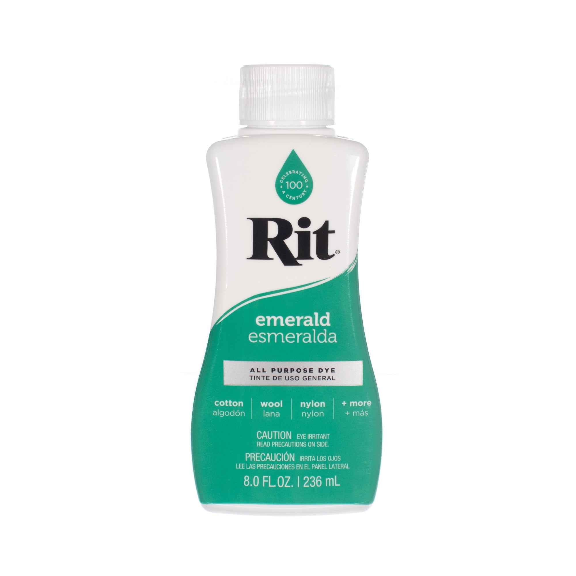 Rit Dye Liquid – Wide Selection of Colors – 8 Oz. (Emerald) - Walmart.com