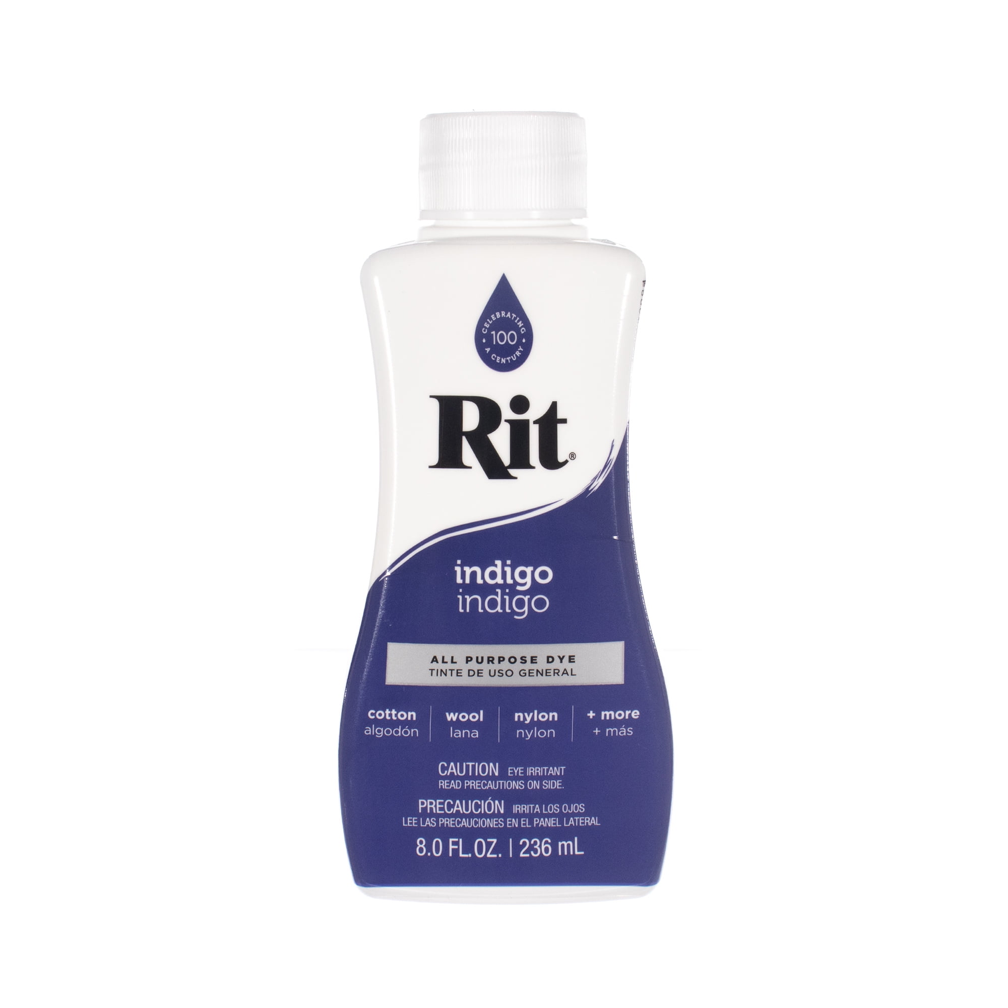 Rit Dye Liquid – Wide Selection of Colors – 8 Oz. (Indigo) - Walmart.com