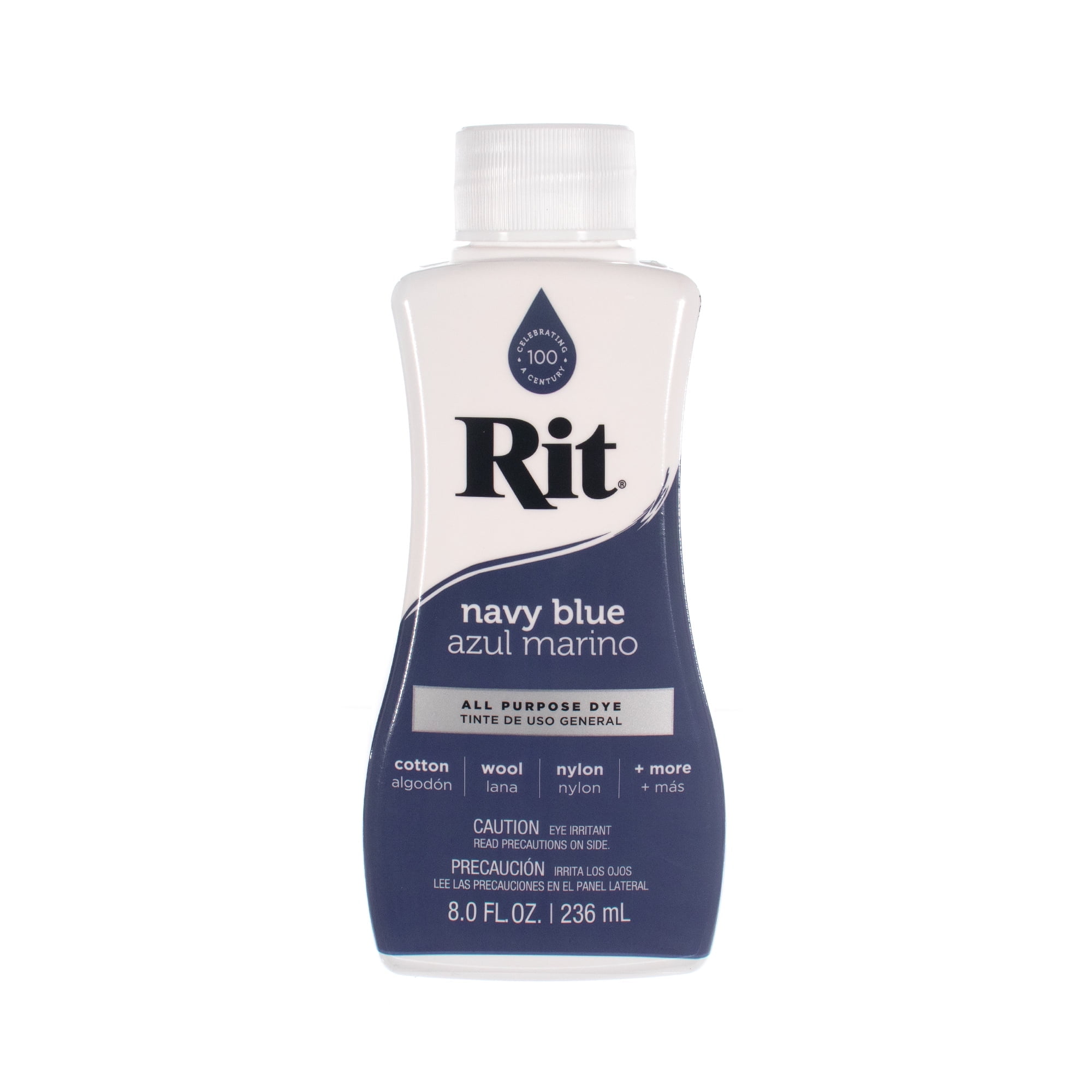 Rit Dye Liquid – Wide Selection of Colors – 8 Oz. (Navy Blue) - Walmart.com