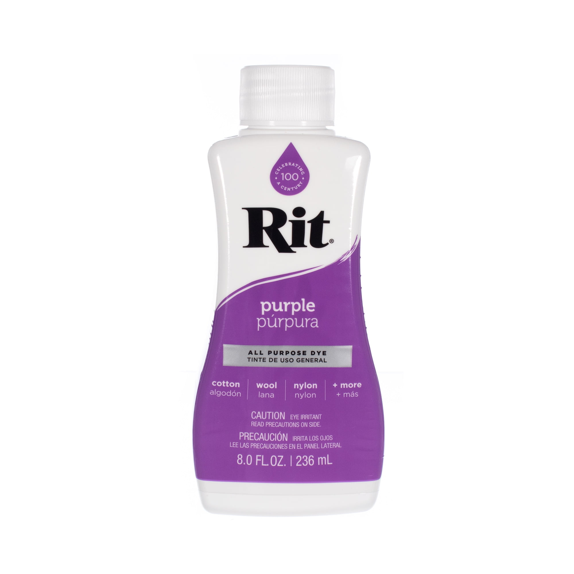 Rit Dye Liquid – Wide Selection of Colors – 8 Oz. (Purple) - Walmart.com
