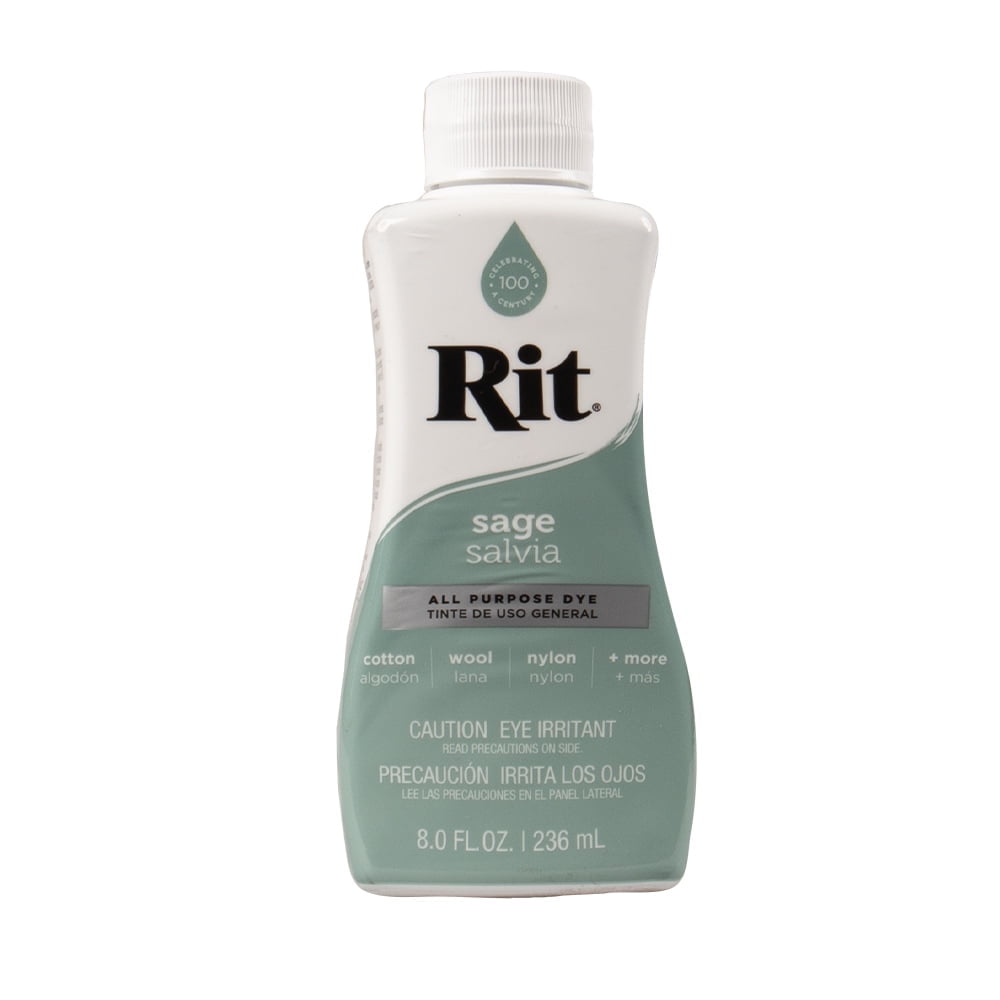 Craft County Rit Dye Liquid, Sage, 8 Oz, Tie-Dye, Ombre, Marbled ...