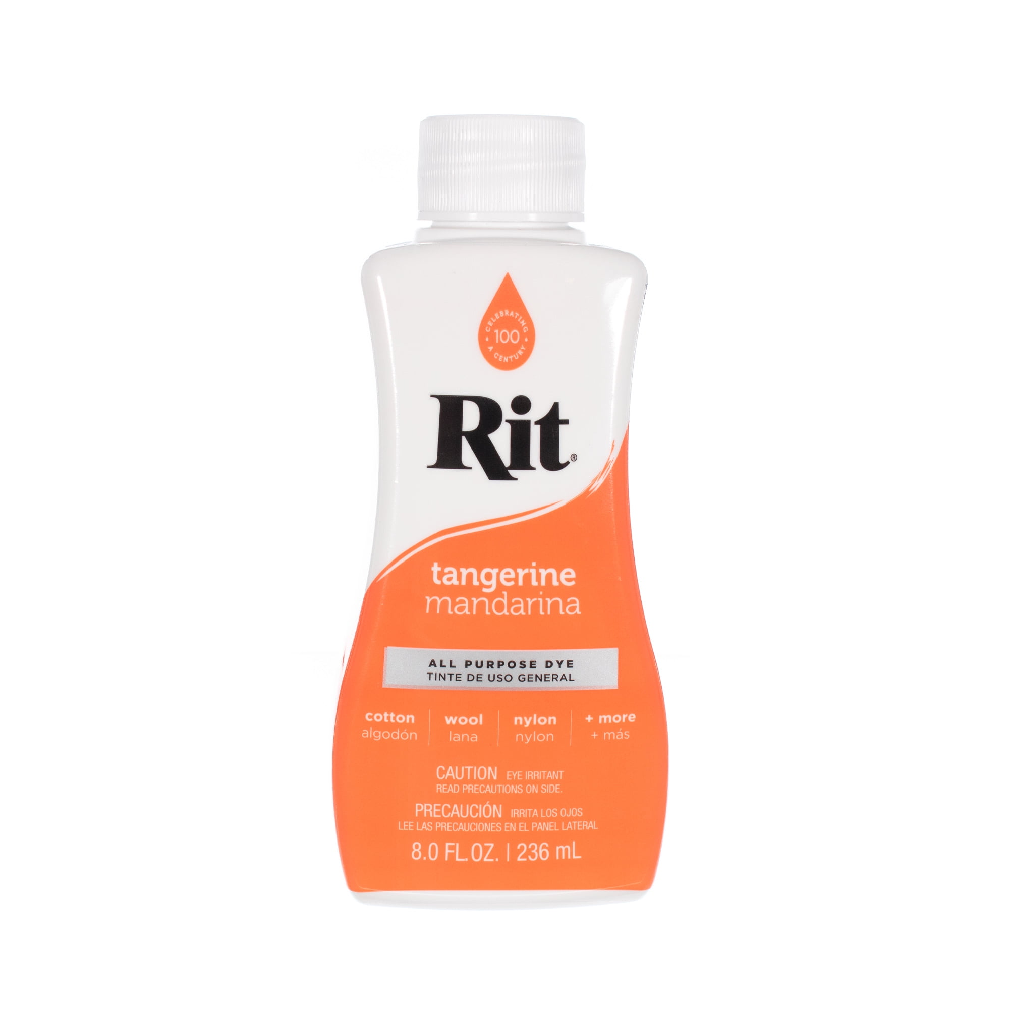 Rit Dye Liquid – Wide Selection of Colors – 8 Oz. (Tangerine) - Walmart.com