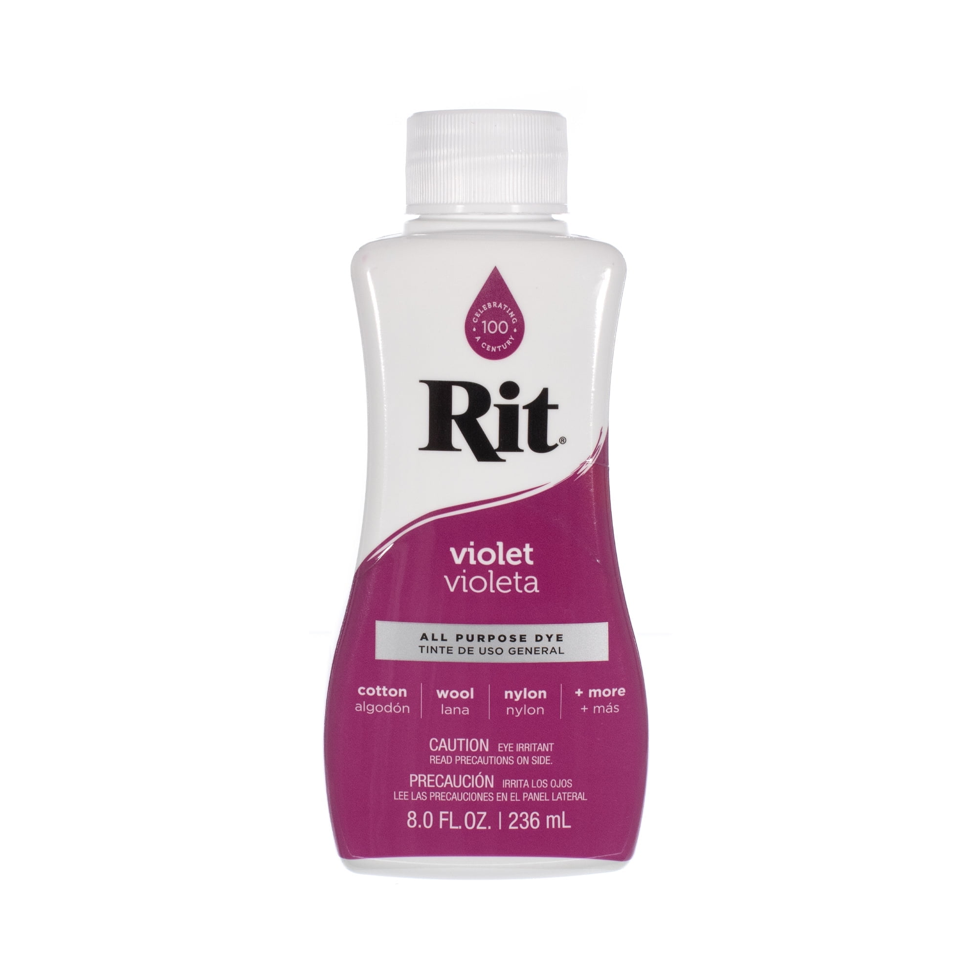Rit Dye Liquid – Wide Selection of Colors – 8 Oz. (Violet) - Walmart.com