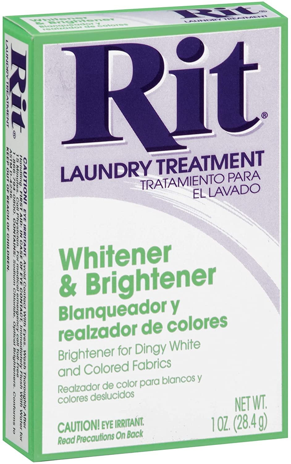 Rit Dye Powder Fabric Whitener, 1-Ounce - Walmart.com