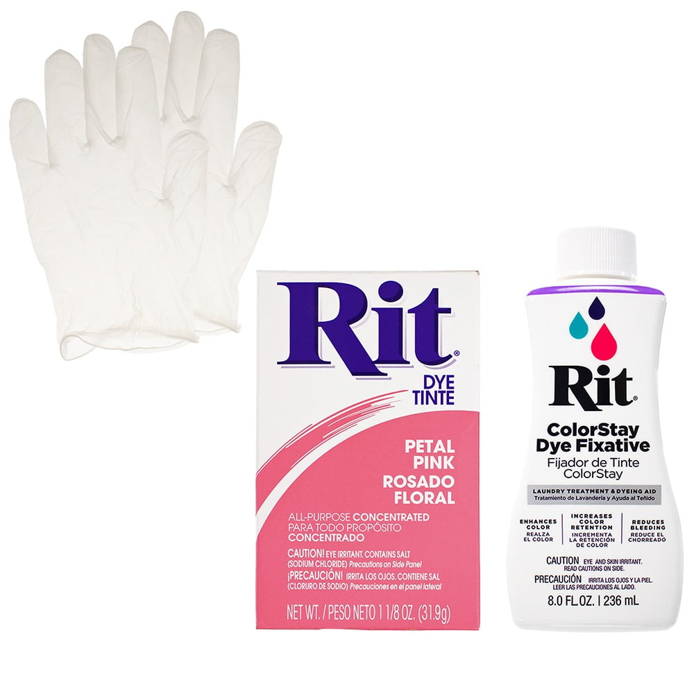 Rit Dye Powder with ColorStay Fixative Bundle – All in One Kit with ...