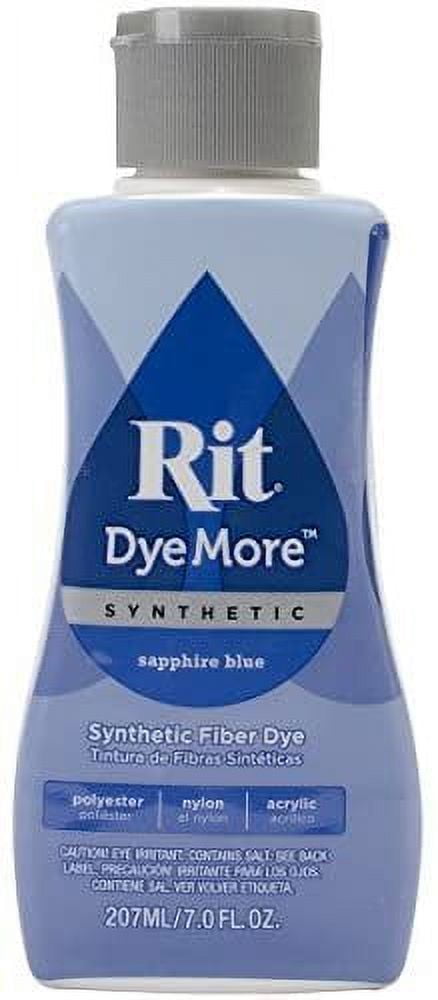 Rit Dye More Synthetic 7oz-Sapphire Blue for Home Decor and Arts ...