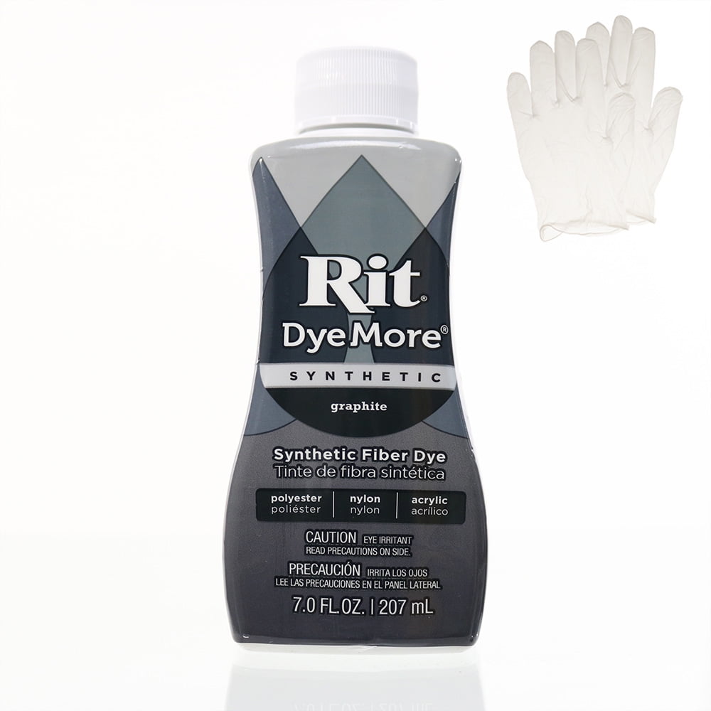 Craft County Rit DyeMore 7 Oz Synthetic Fiber Dye, Liquid Dye with ...