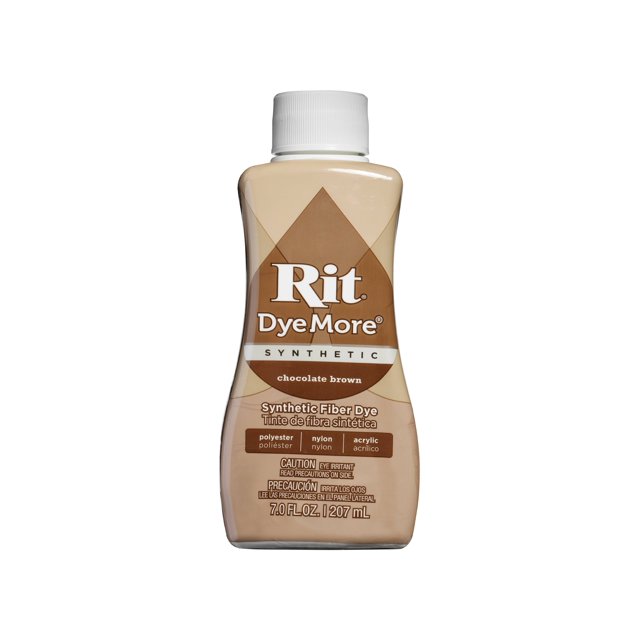 Rit Dye More Synthetic 7oz-Chocolate Brown -020-21 - Walmart.com
