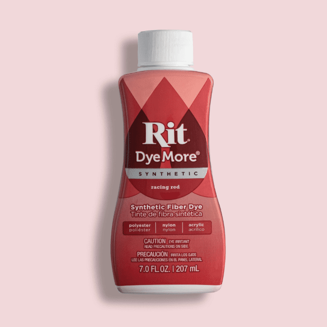 Rit DyeMore Dye for Synthetics, Racing Red, 7 fl. oz. - Walmart.com