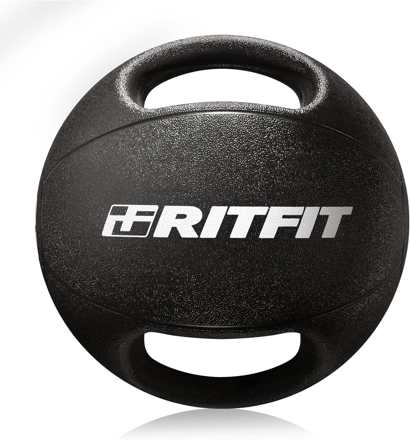 RitFit Medicine Ball with Handles, Grip Medicine Ball/Weighted Ball for ...