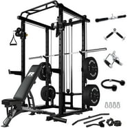 JOMEED Half Rack Squat Rack for Weight Lifting, 1000LBS Capacity Power ...