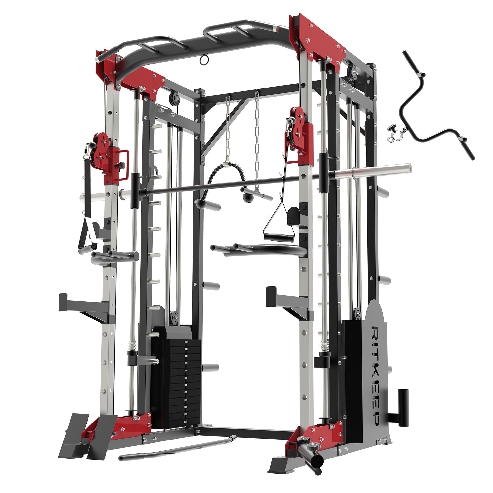 RitKeep Professional Smith Machine PMAX-5600 with 326lb Weight Stacks ...