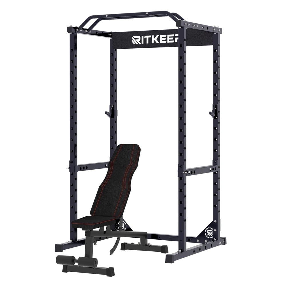 RitKeep RMAX 2250 2x2" Squat Power Rack, Weightlifting rack 1200 lb ...