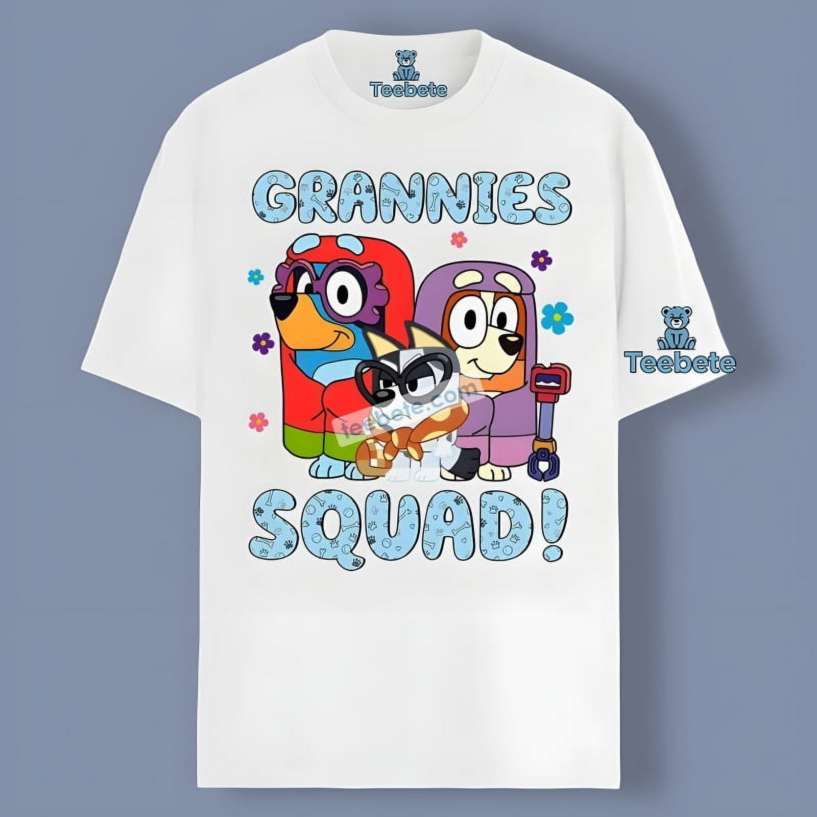 Rita And Janet Bluey Grannies Squad Vintage Shirt - Walmart.com