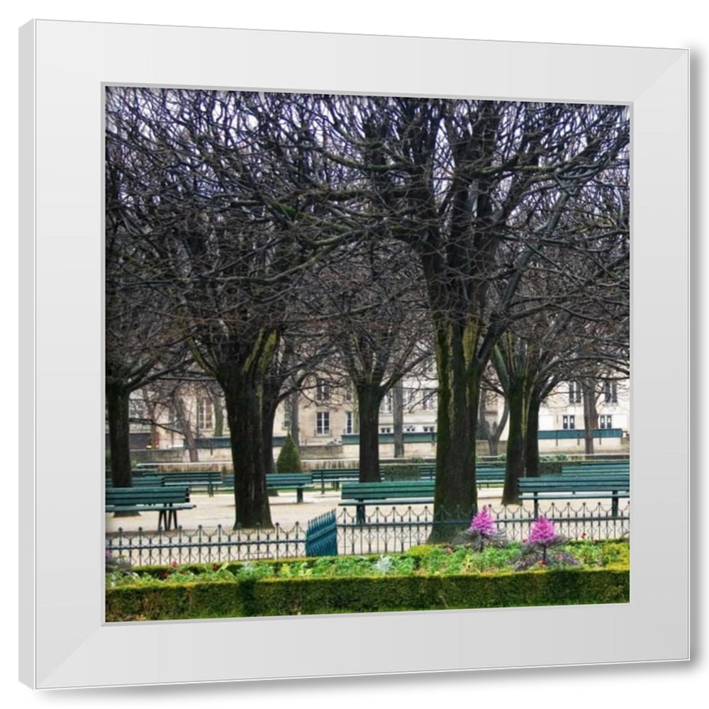 Rita Crane 12x12 White Modern Wood Framed Wall Art Titled - Jardin de ... Rita Crane 12x12 White Modern Wood Framed Wall Art Titled - Jardin de ...