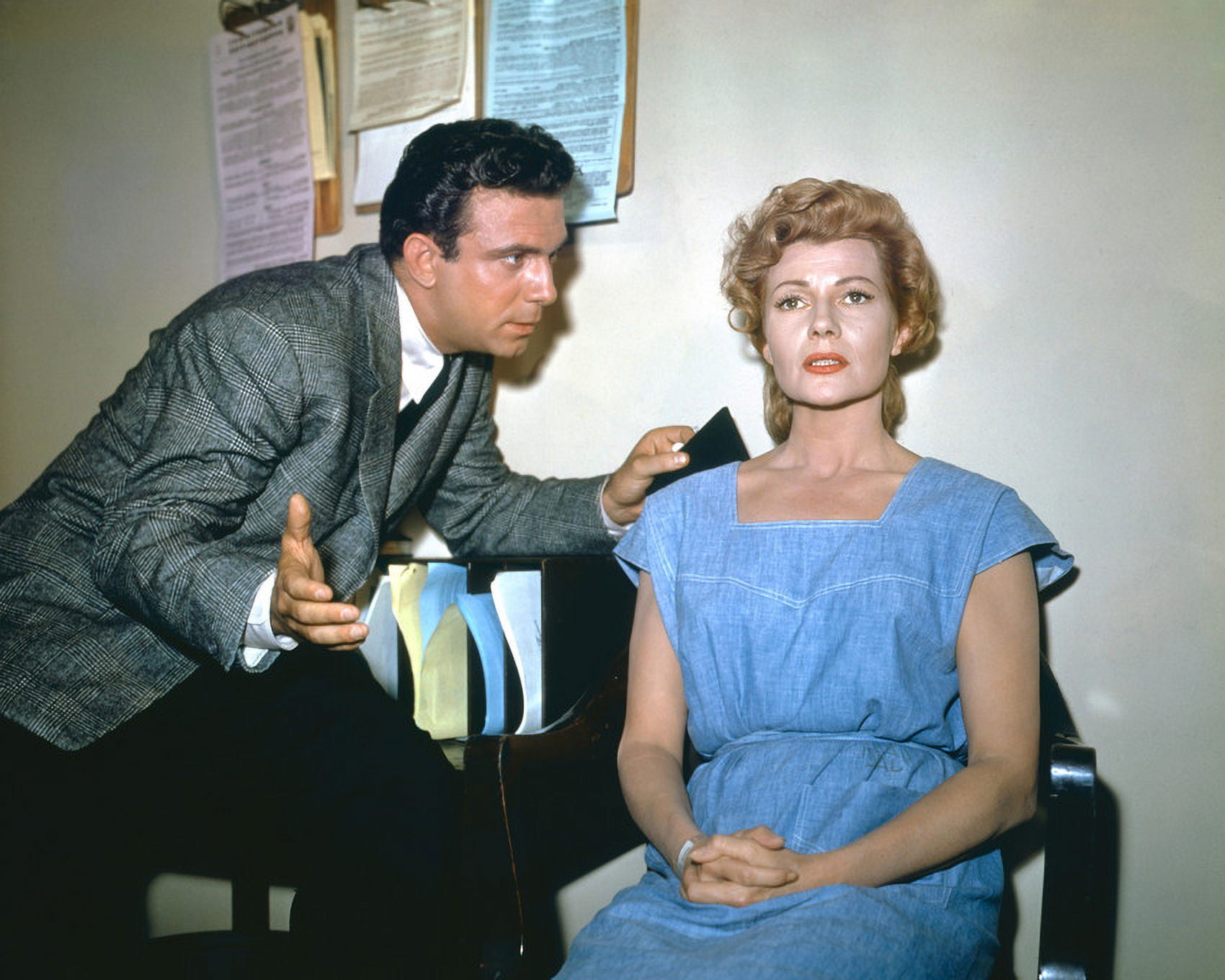 Rita Hayworth And Anthony Franciosa In The Story On Page One 24X36 ...