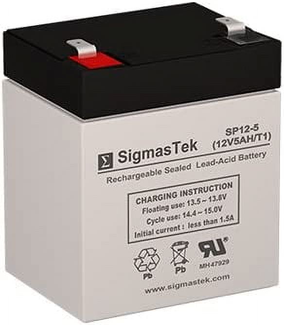 Ritar RT1250 Replacement Battery - 12 Volt 5 AH F1 Terminal by ...