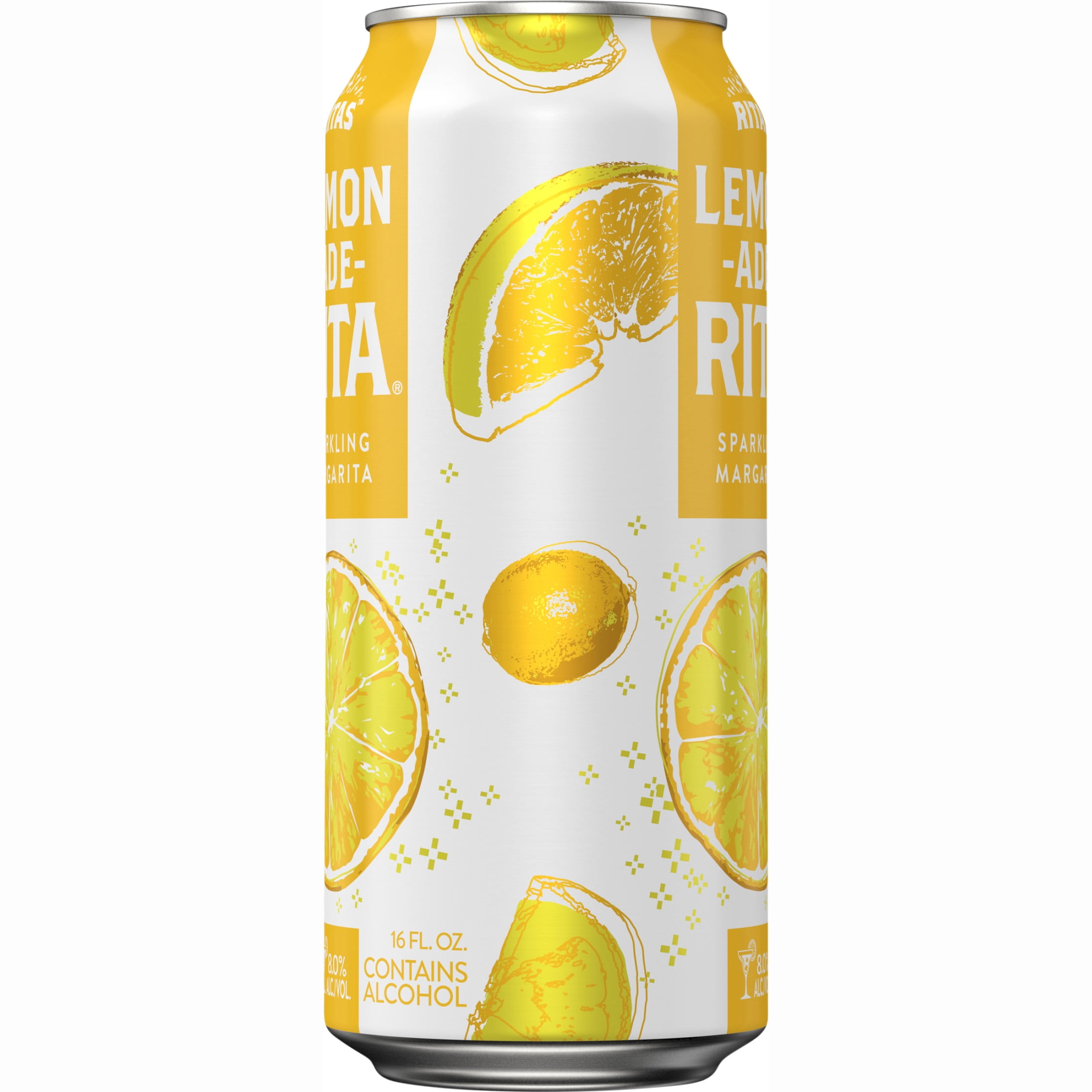 Ritas Lemon-Ade-Rita Malt Beverage, 4 Pack 16 fl. oz. Cans, 8% ABV ...