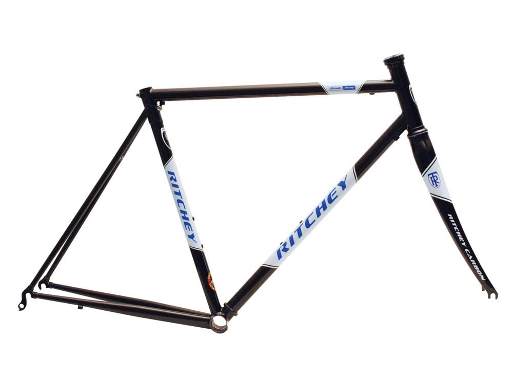 Ritchey Break Away Pro Road Steel Frame Kit 48cm Black White - Walmart.com