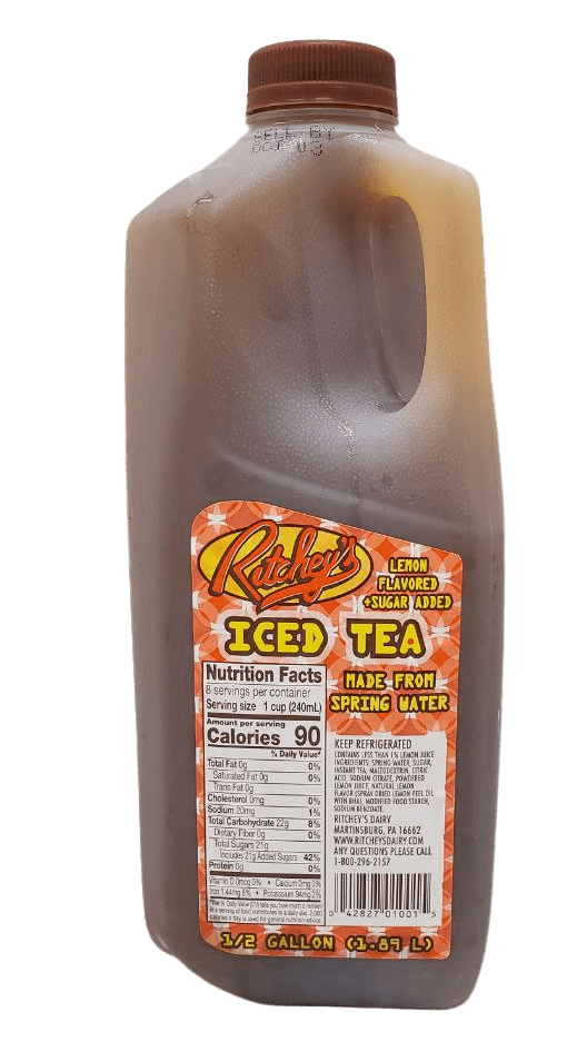 Ritcheys Iced Tea, Sweetened, half gallon - Walmart.com