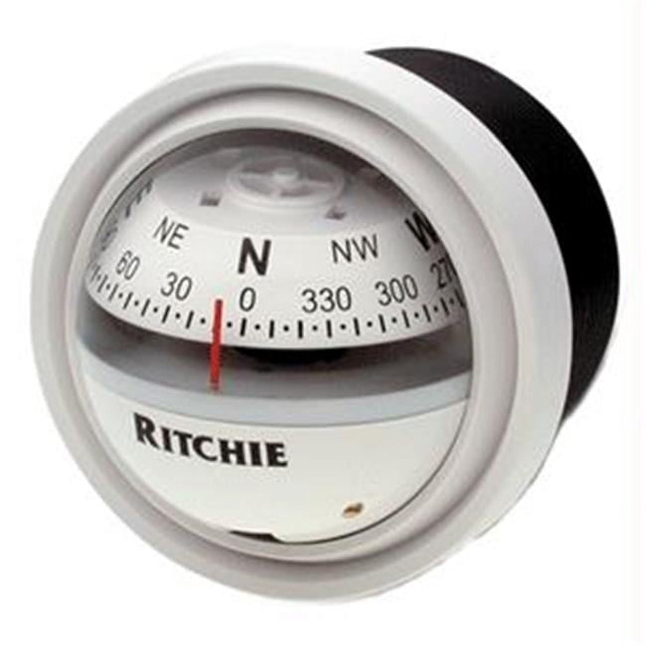 Ritchie Compass 12 Volt Repairable Explorer Compass - White - Walmart.com