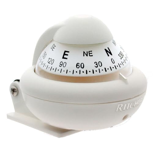 Ritchie Navigation X-10W-M Sport Marine Compass,White,2-inch Dial ...