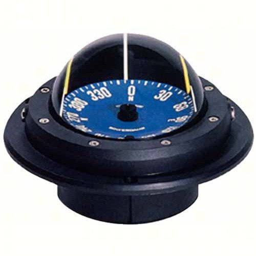 Ritchie RU-90 Voyager Racing Boat Compass with No Light & Flush 4-1/8 ...