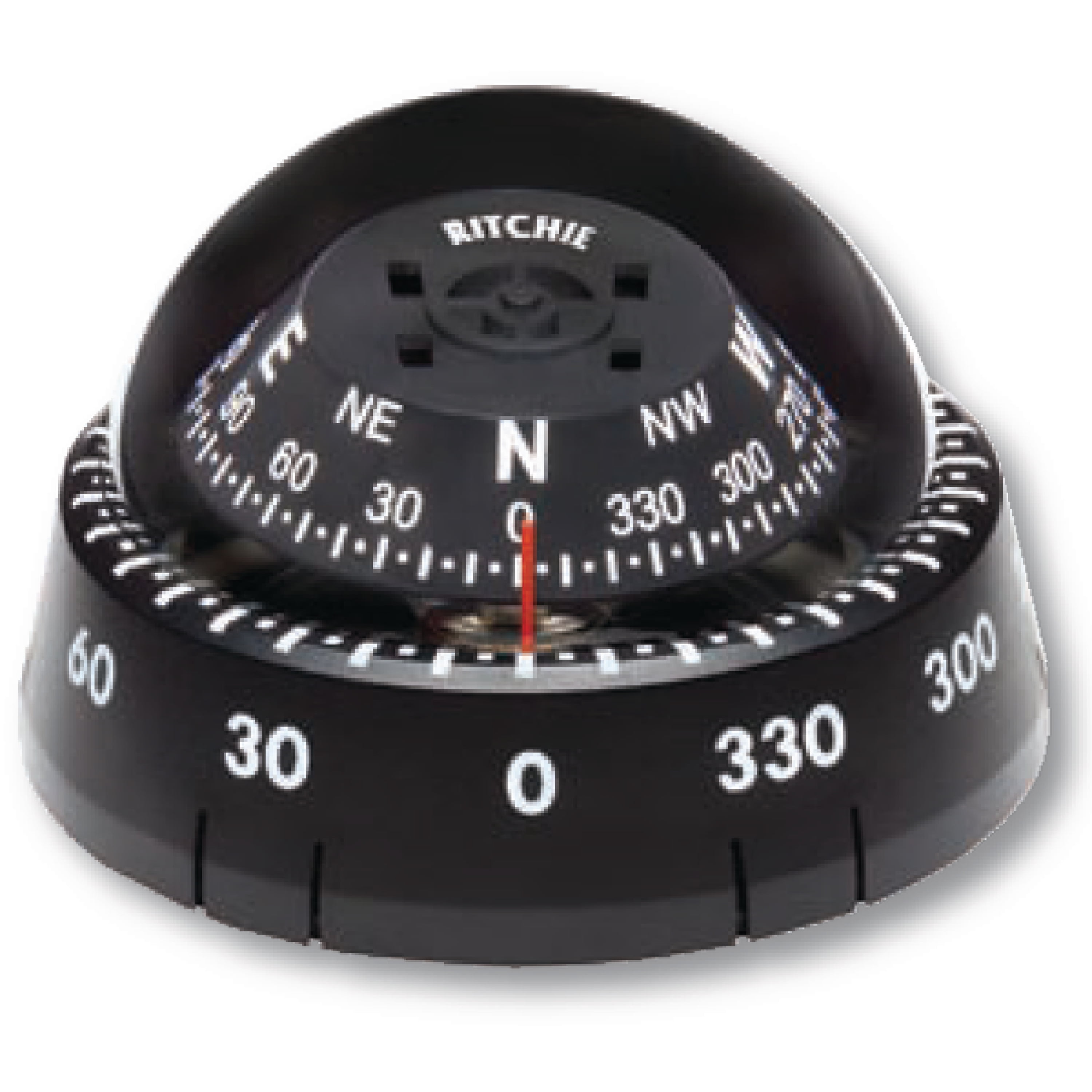 Ritchie X-Port Kayaker Boat Compass with No Light & Twist On/Off Mount ...