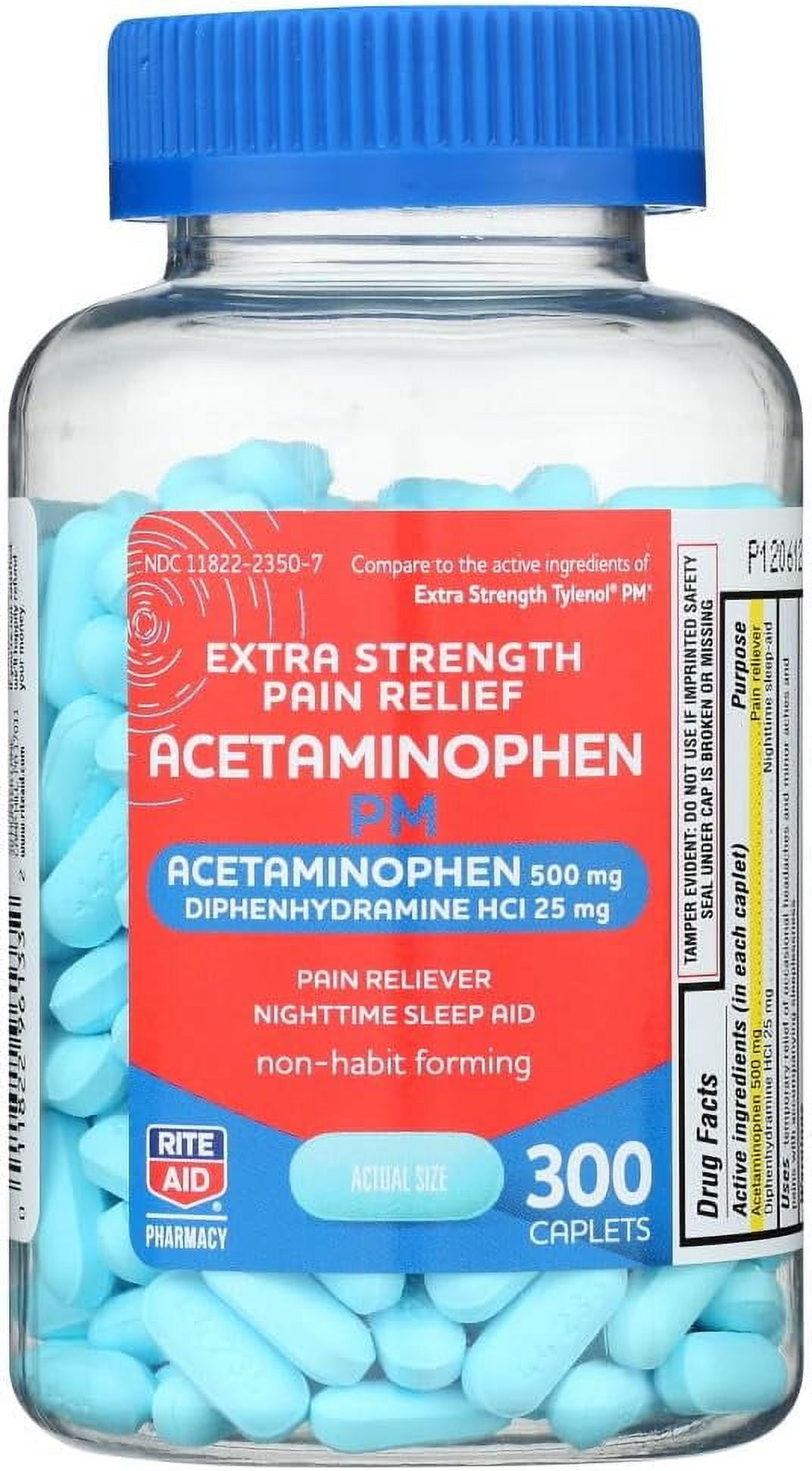 Customer reviews for Rite Aid Extra Strength Pain Relief Acetaminophen ...