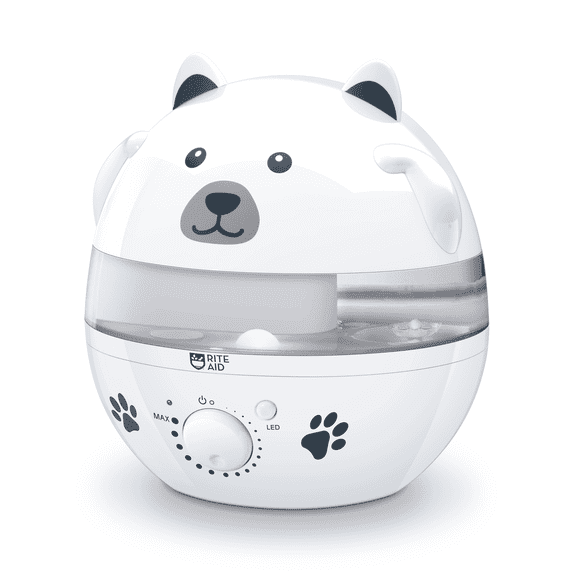 Rite Aid Ultrasonic Cool Mist Humidifier for Kids Bedroom or Baby ...