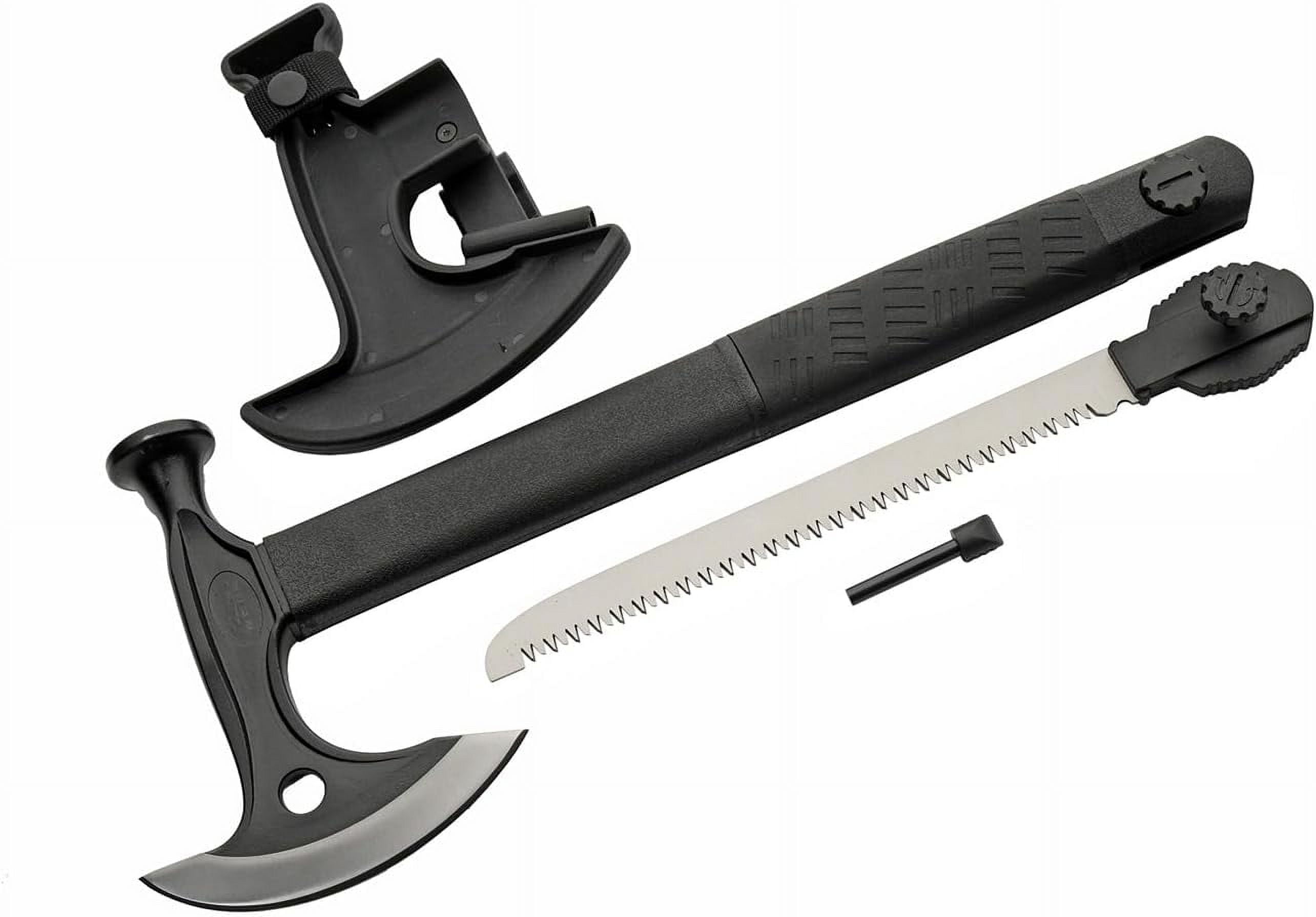 Rite Edge 17.5-Inch Hiker's Hatchet – Multi-Tool Axe with Hidden Saw ...