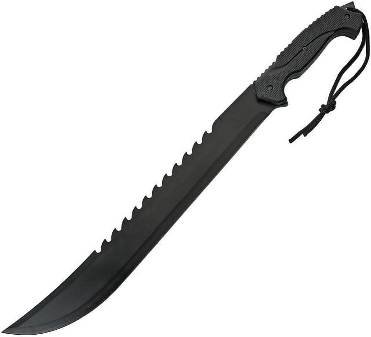Rite Edge 211525 Cyber Outdoor 25" Machete Black w/Glass Breaker ...