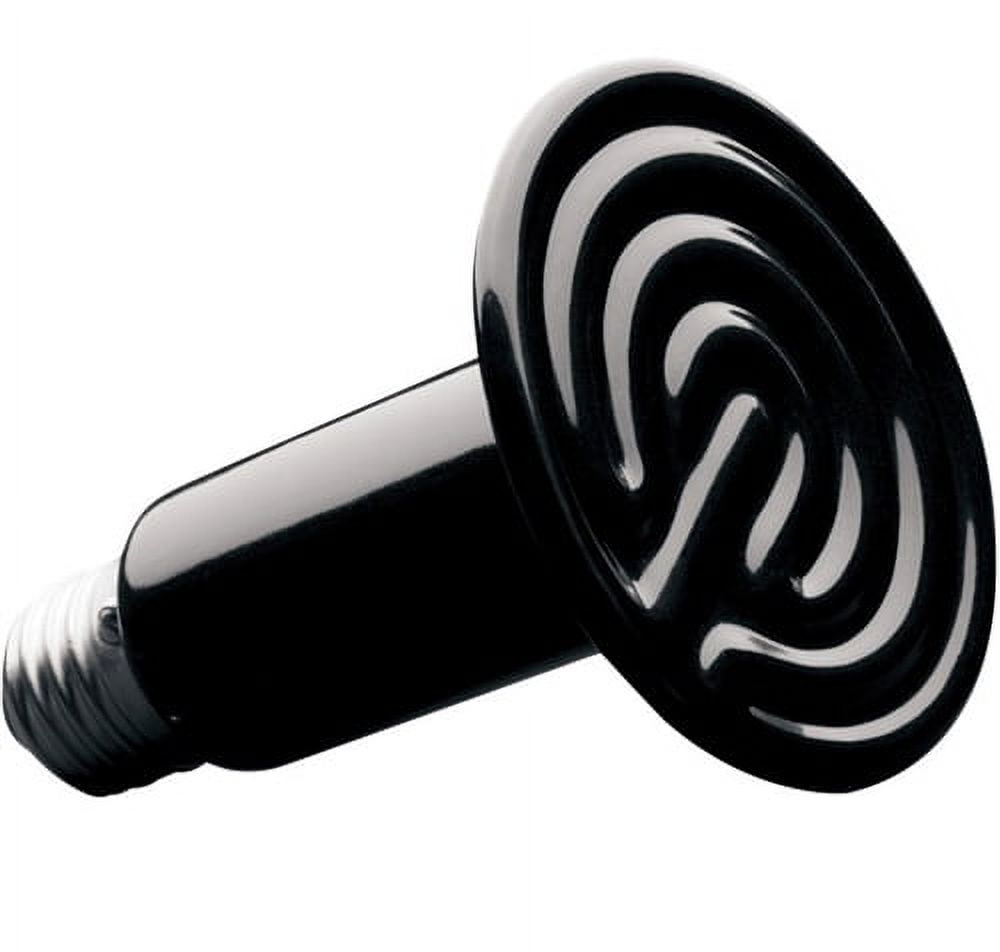 Rite Farm 150W Black Ceramic Heat Emitter Brooder Infrared Lamp Bulb ...