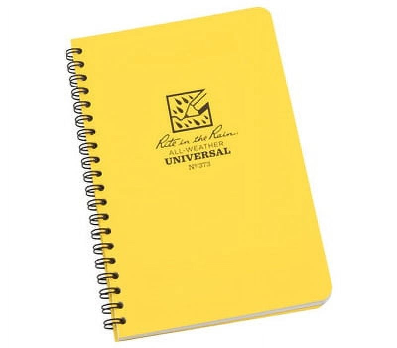 Rite In The Rain 373 Notebook Spiral 4-7/8x7in - Walmart.com