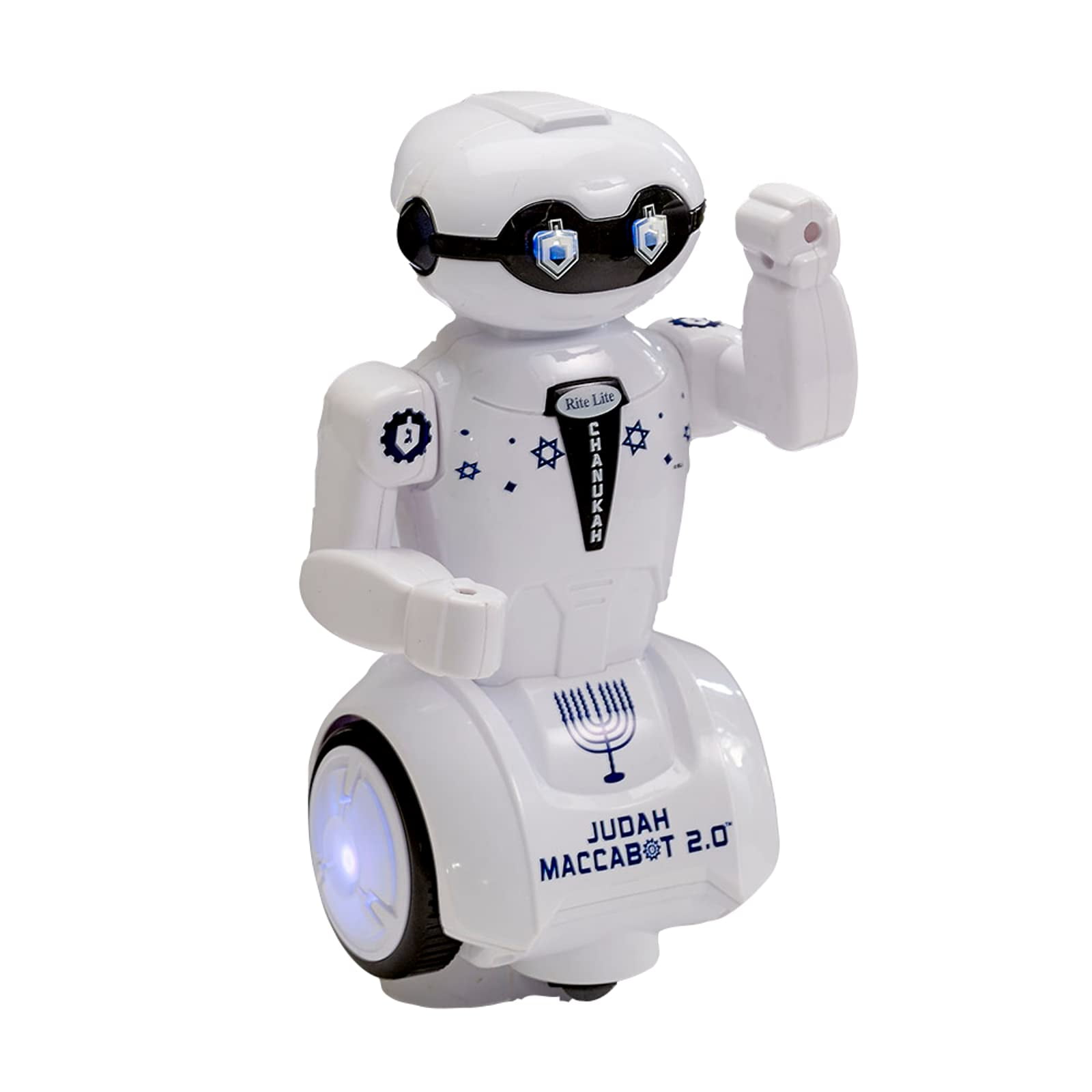 Rite Lite TY-ROBOT-2 9 in. Judah Maccabot 2.0 Chanukah, Plays 3 Songs Plastic Robot - Walmart.com