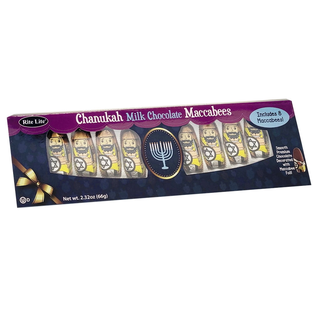 Rite Lite Chanukah Milk Chocolate Maccabees - Walmart.com