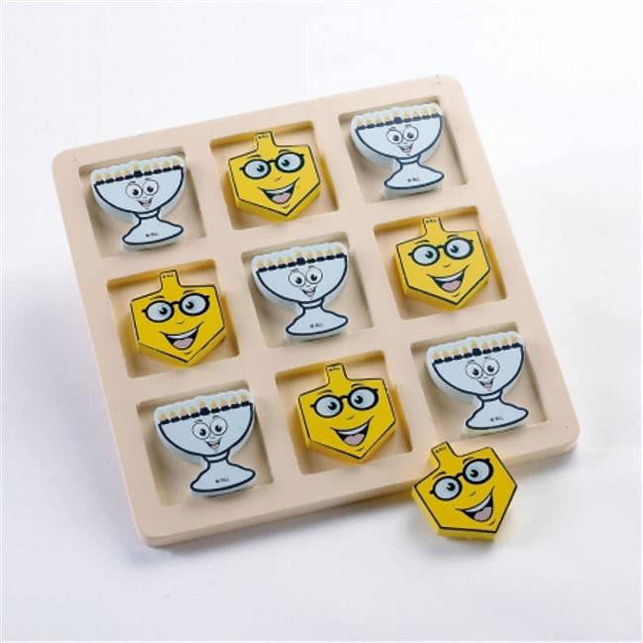 Rite Lite GAC-7 8 x 8 ft. Chanukah Tic Tac Toe Wood Game -pack of 3 ...