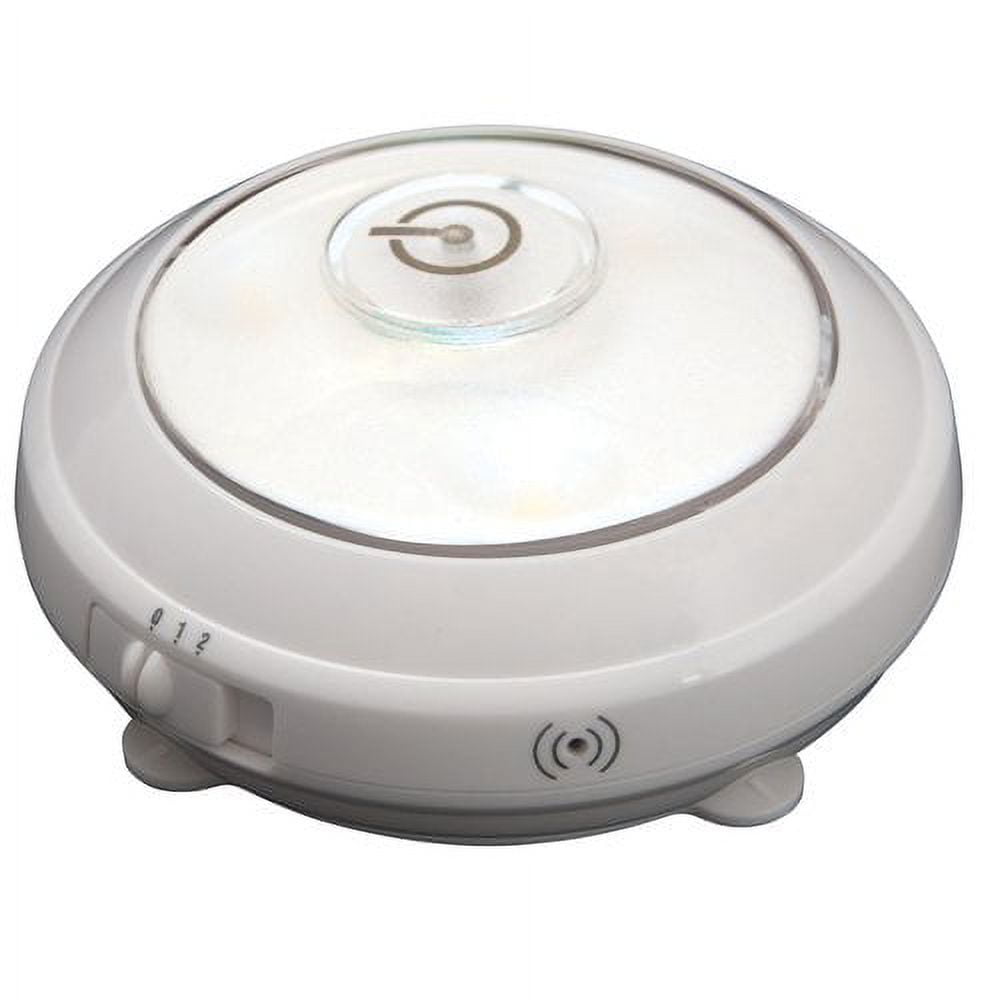Rite Lite LED Puck Light with Light Sensor, White - Walmart.com