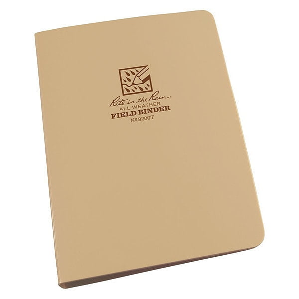 Manufacturer Varies 1/2" Six Ring Field Round Binder, Tan 9200T ...