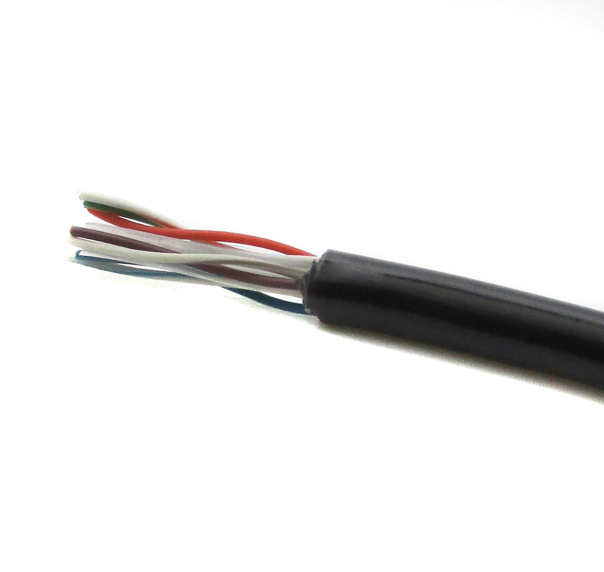 RiteAV 300FT (91.5M) Bulk Raw Cat6 Ethernet Cable (No Ends) - Black ...