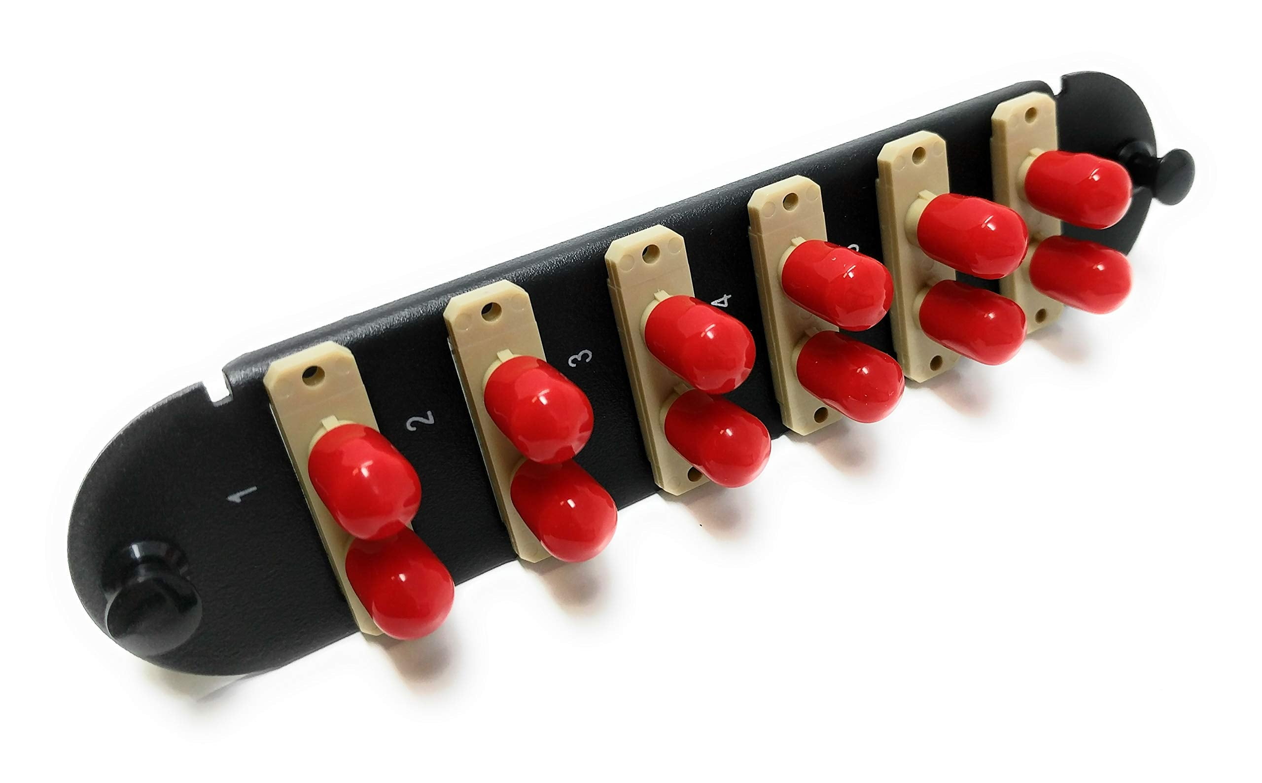 RiteAV - CCH ST/SC (6 Port Duplex w/12 Fiber Connectors) Adapter Panel ...