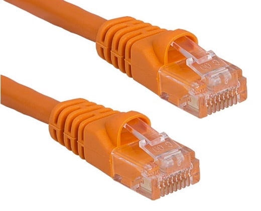 RiteAV - Cat6 Network Ethernet Cable - Orange - 300ft (Certified Tested ...
