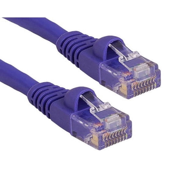 RiteAV - Cat6 Network Ethernet Cable - Purple - 100ft (Certified Tested ...