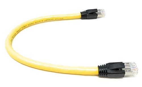 RiteAV - Cat8 Network Ethernet Cable - Yellow - 15ft - Walmart.com