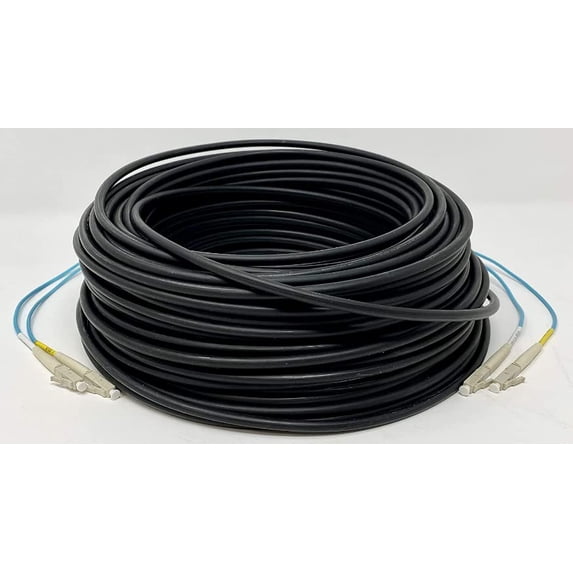 RiteAV - Direct Burial/Outdoor LC-LC 2-Strand Fiber Optic Cable - OM3 ...